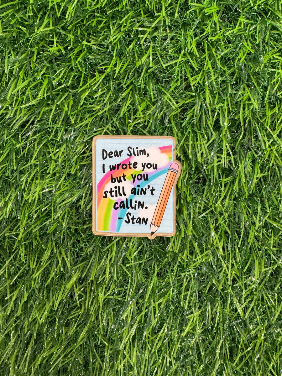 Dear Slim Letter Acrylic Blank & Decal Set – SG Designs By Danielle