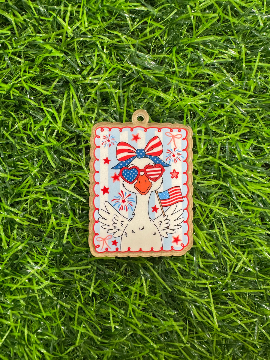 Patriotic Duck Acrylic Blank & Decal Set – SG Designs By Danielle