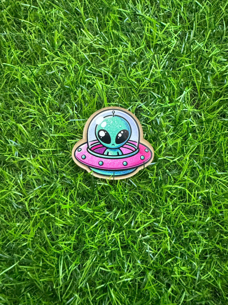 Alien Spaceship Acrylic Blank & Decal Set – SG Designs By Danielle